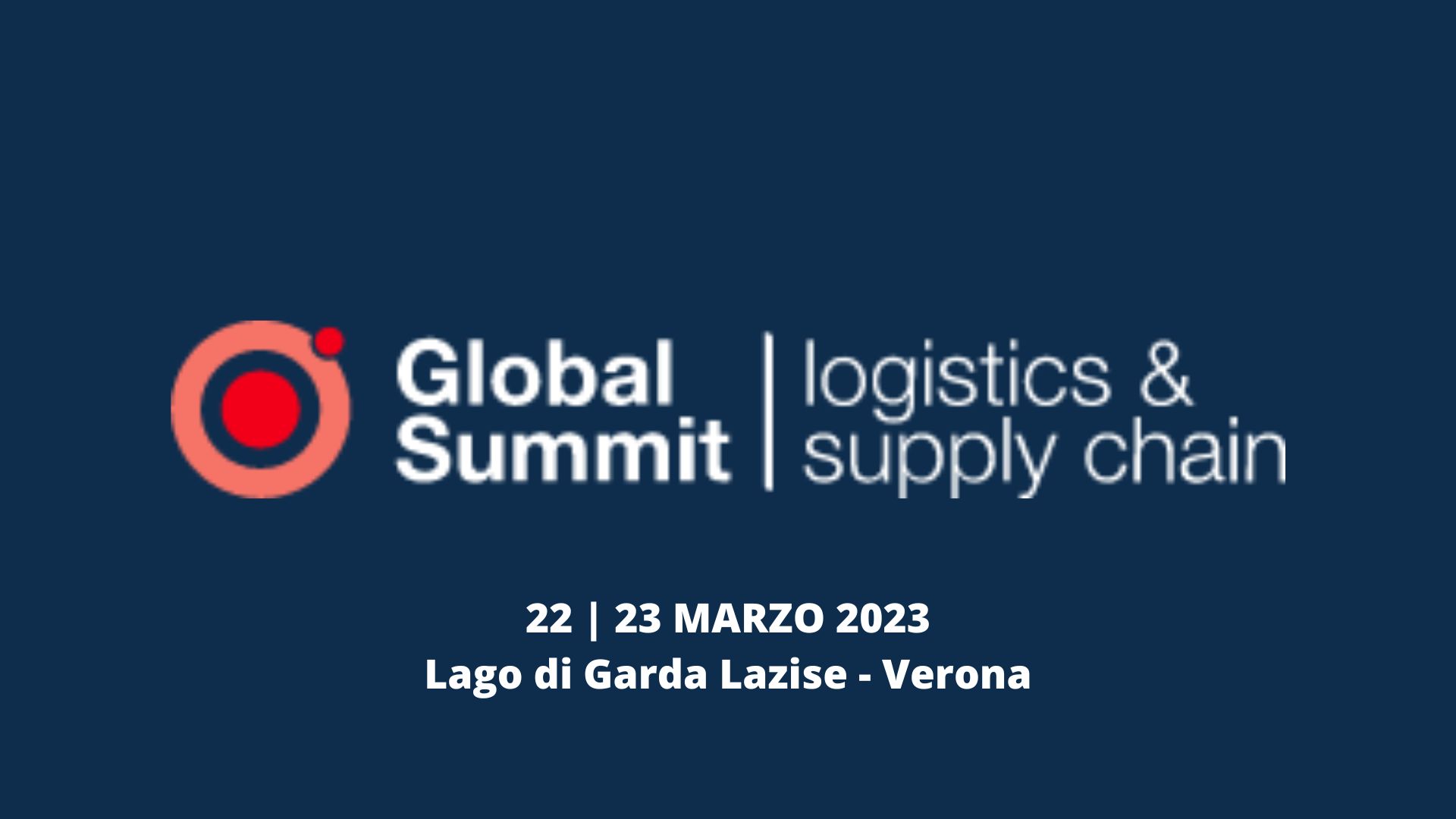 Global Summit | logistics & supply chain | Generix group